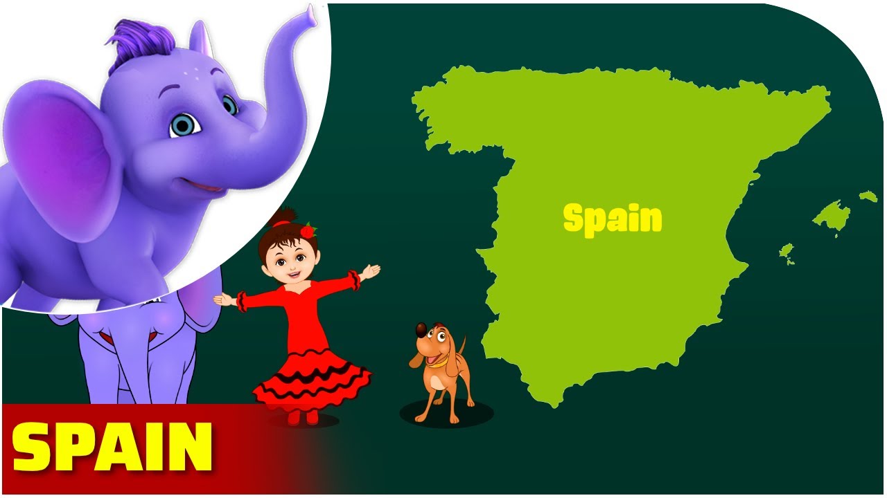 Spain / Song on Countries / Appu Series - YouTube