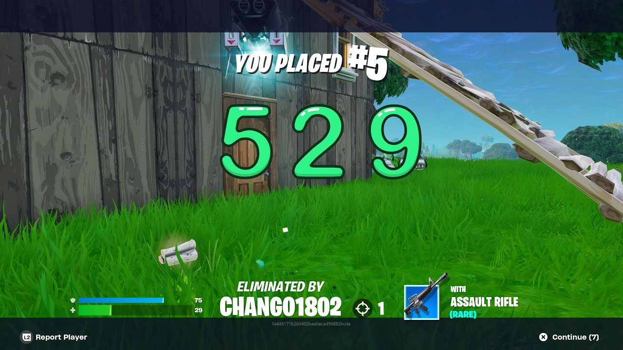 FORTNITE ROUND 529 ON PS5 PRO - YouTube