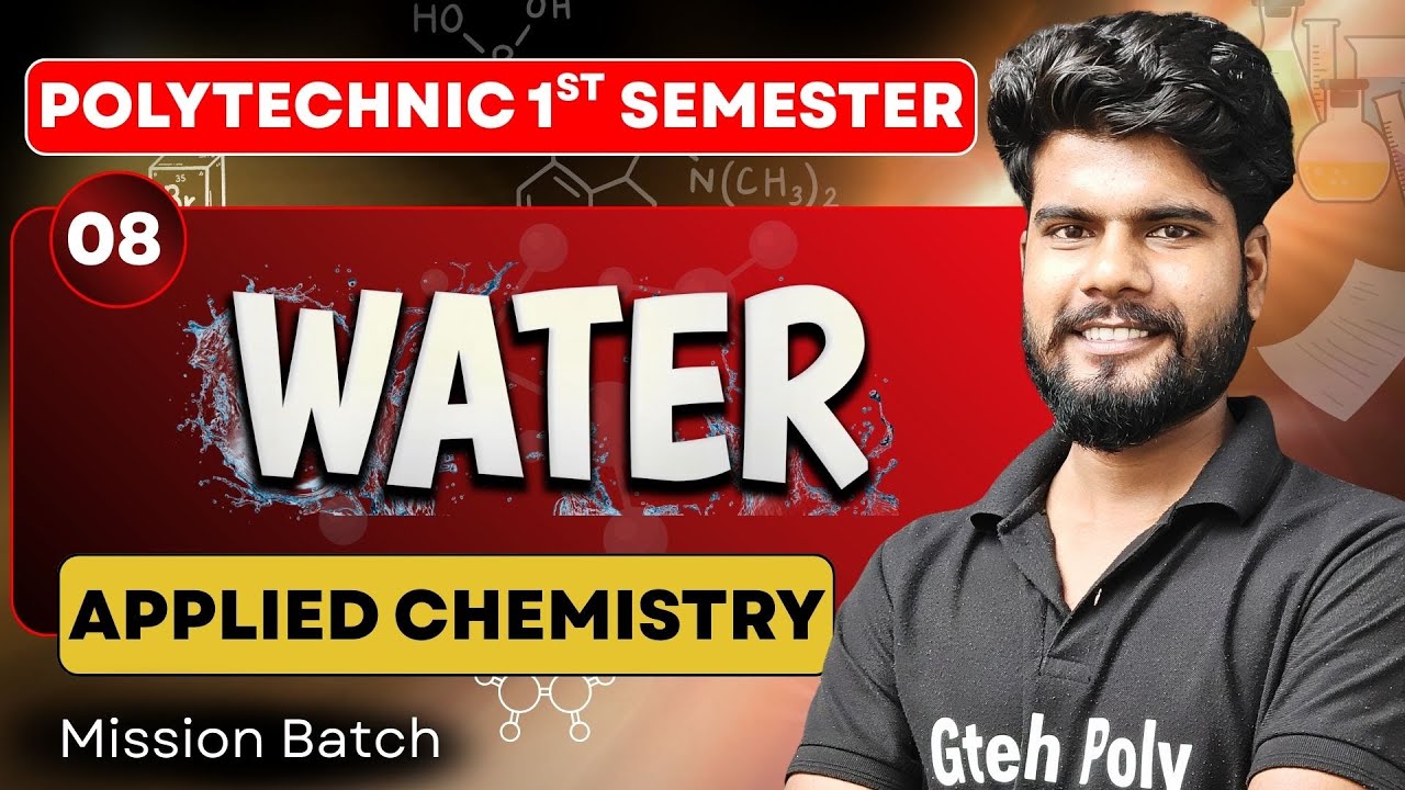 Water U-02 P-08 | BTEUP 2025-26 | Applied Chemistry By Aman Sir - YouTube