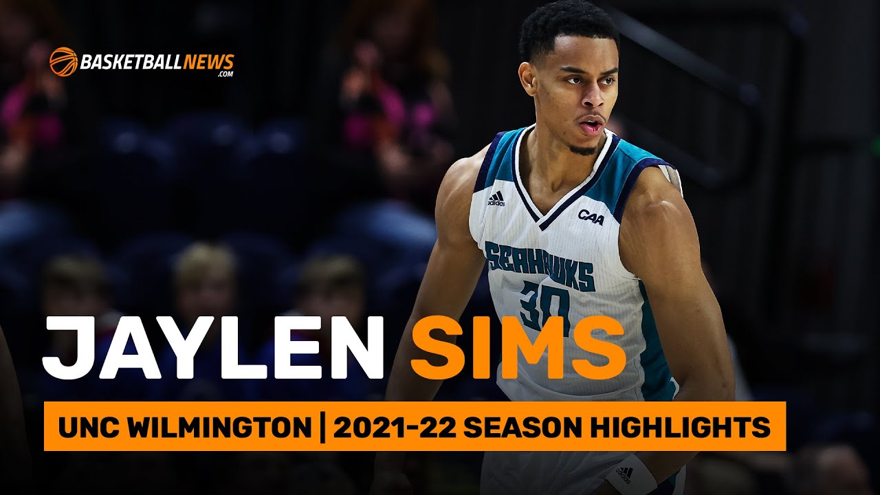 Jaylen Sims | UNC Wilmington | 2021-22 Highlights - YouTube