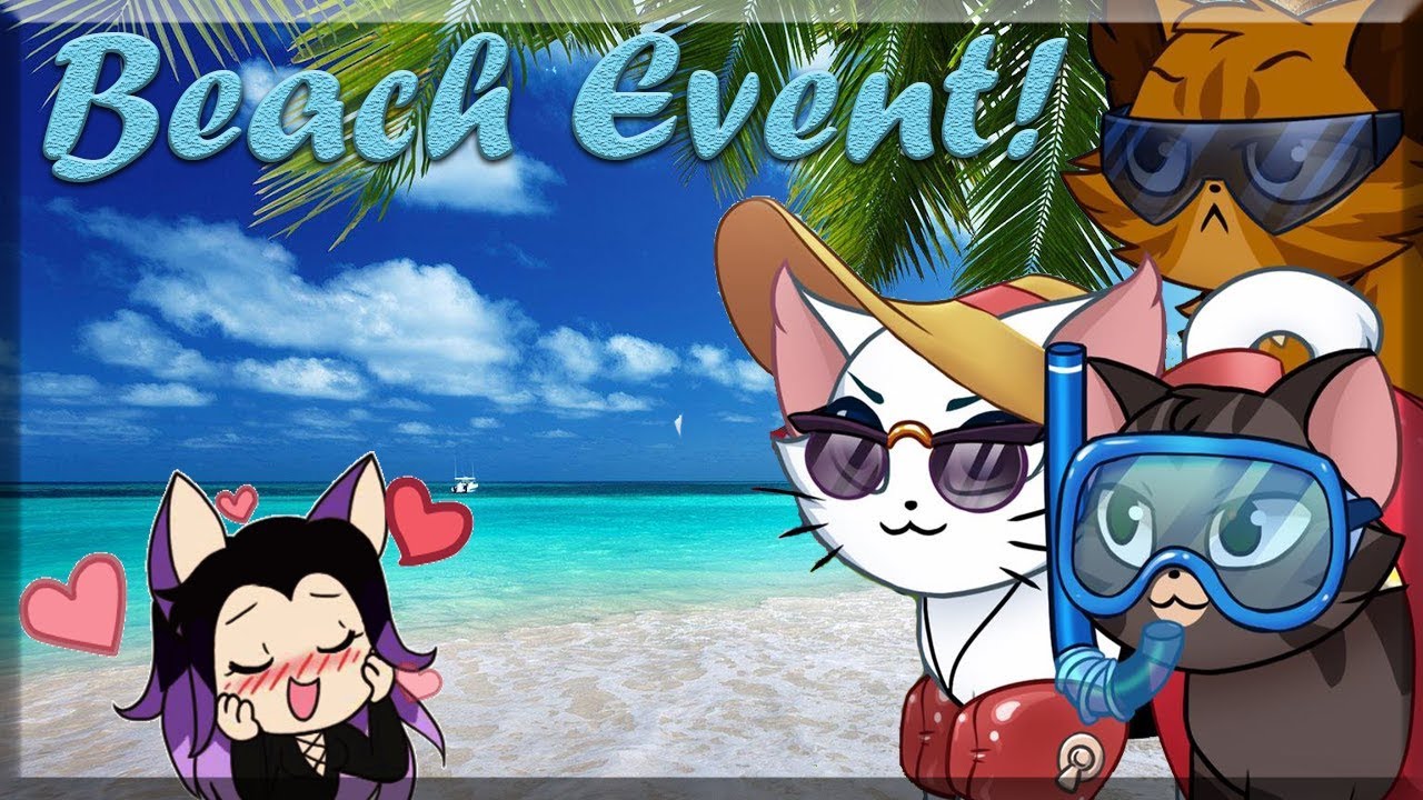 Castle Cats : Unlocking ALL of the Beach Event items & kitties! - YouTube