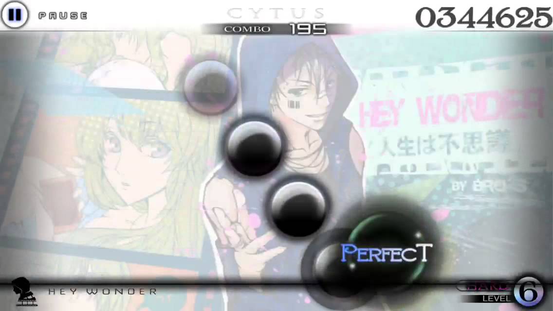 Cytus Gameplay - Hey wonder ~人生は不思議~(Hard) - 1000000 - YouTube