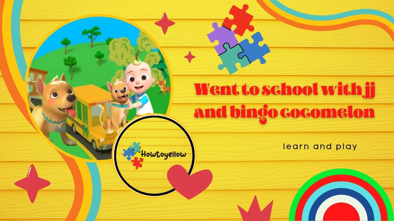 Went to school with jj and bingo cocomelon - YouTube