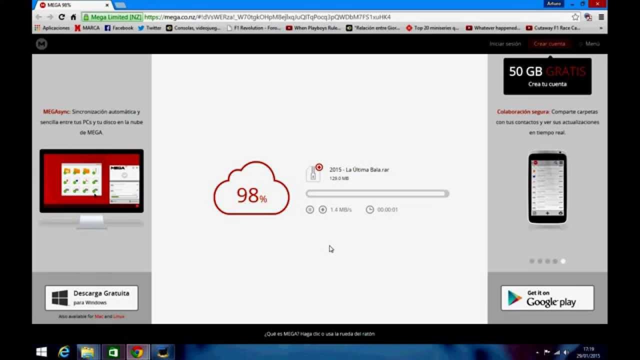 Como descargar de Mega / How to download from Mega - YouTube