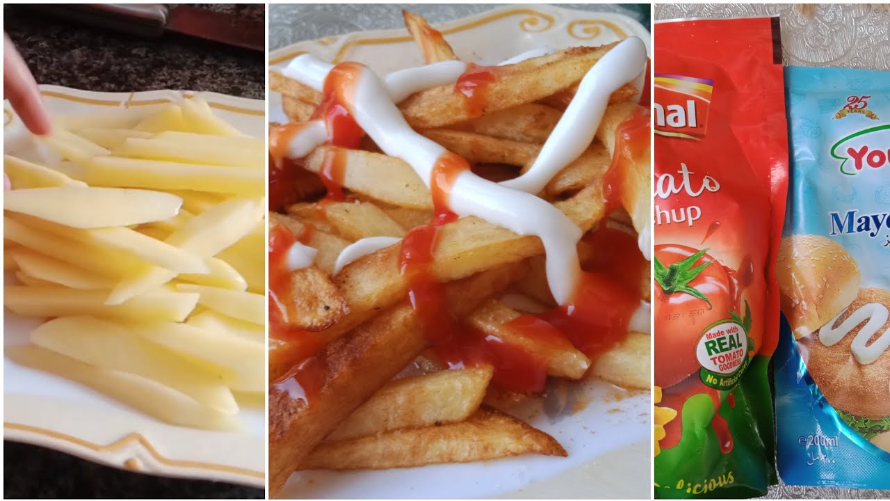 KFC STYLE MAYO FRIES || restaurant style french fries - YouTube