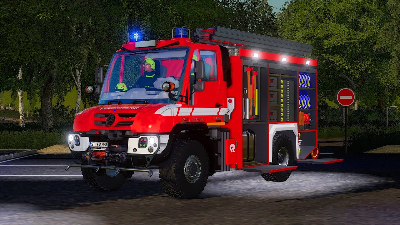 [LS19] FEUERWEHR mod - Unimog U423 TLF 3000 - YouTube