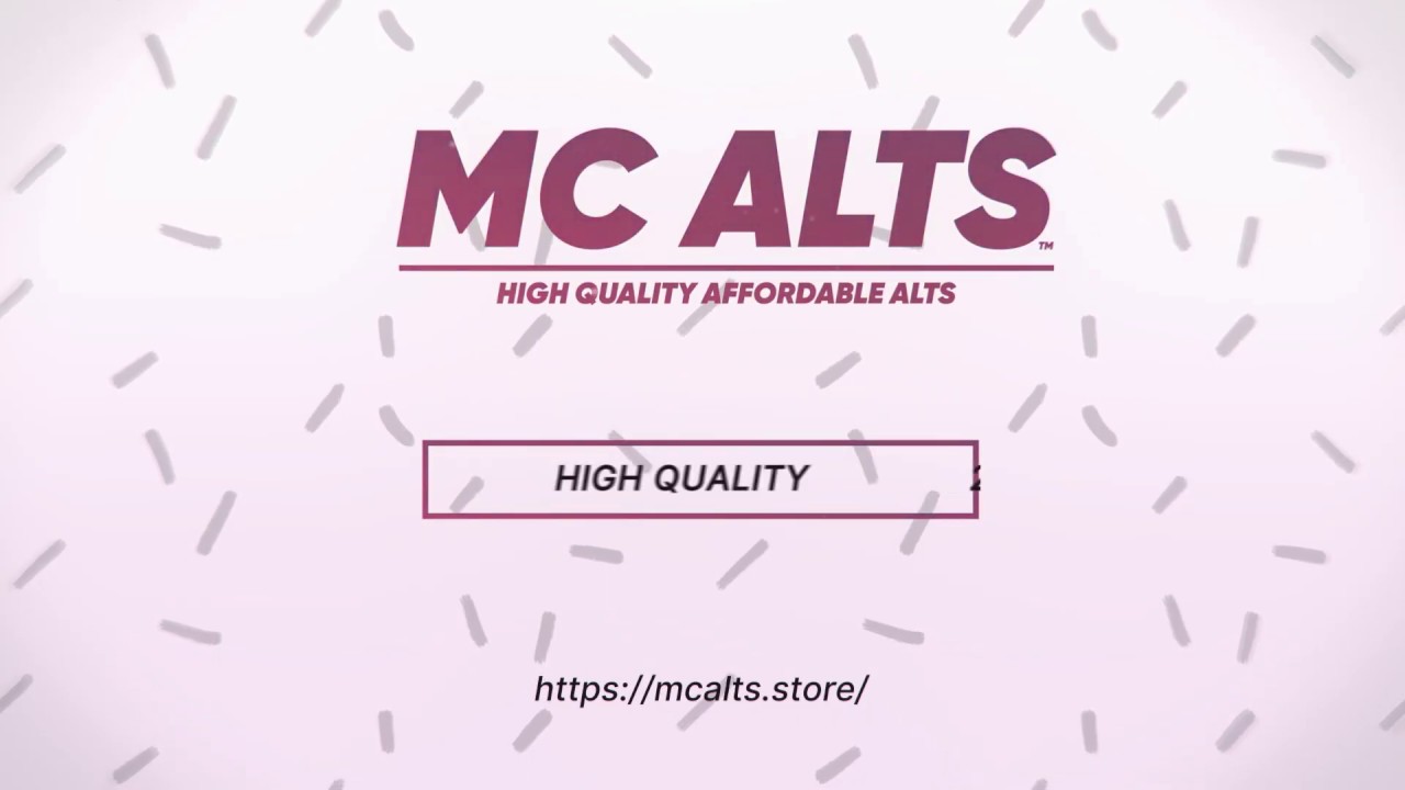 MCAlts.store // Trailer - YouTube