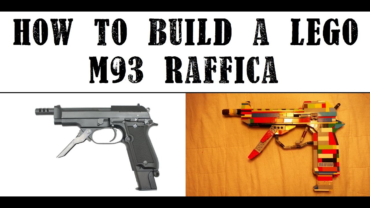 How to Build a LEGO M93 Raffica - YouTube