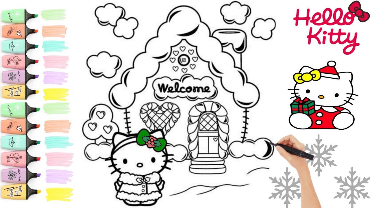 Hello Kitty Christmas Printables For Kids