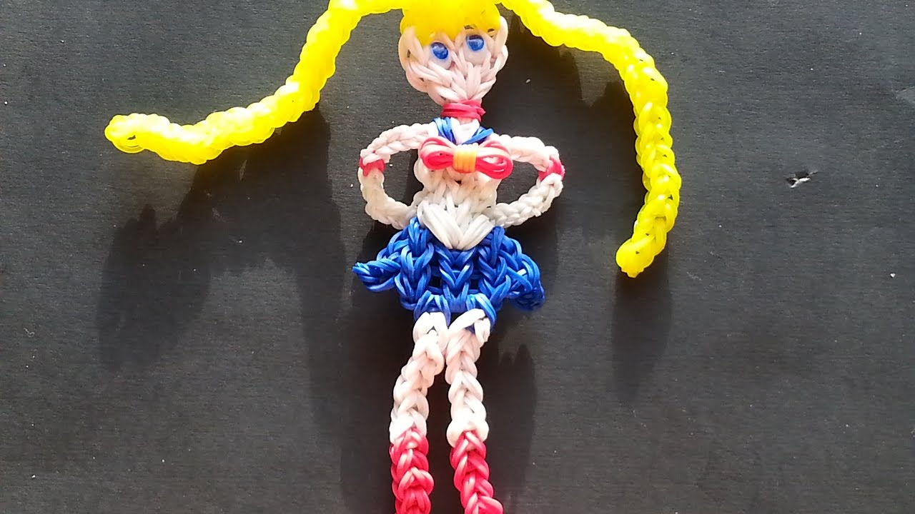 Rainbow Loom Sailor Moon Tutorial - YouTube
