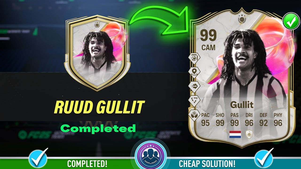 99 FUTTIES Icon Ruud Gullit SBC Solution - Cheap Solution & Tips - FC ...