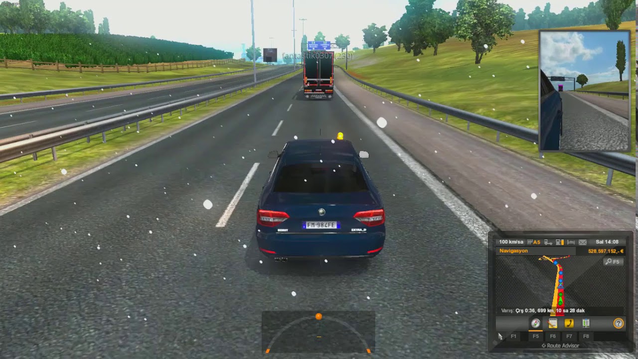 Geçen günlerde gene ETS2 oynuyoruz... - YouTube