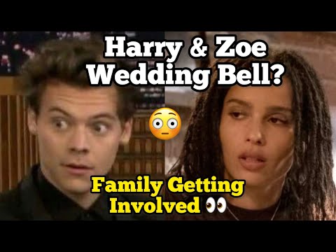 Harry Styles And Zoe Kravitz Wedding Bell 😳 
