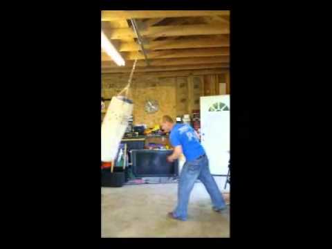 TuffRail - Heavy Bag Home Install - YouTube