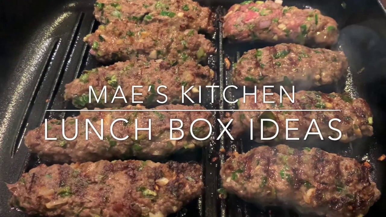 Grilled Ground Beef||Lunch box ideas||Mae’s Kitchen - YouTube
