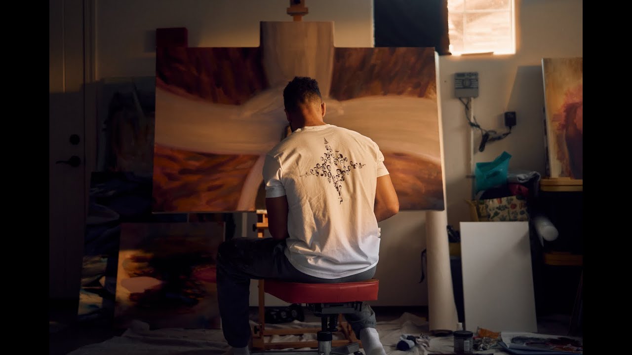 How former LA Galaxy Player Charlie Rugg's passion for art inspired the ...