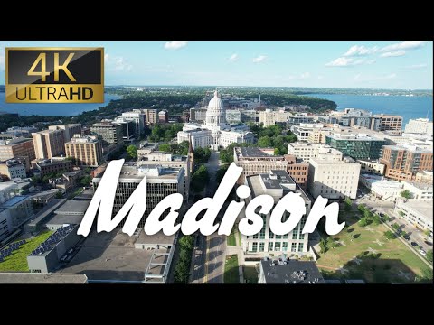 Madison drone flight - YouTube