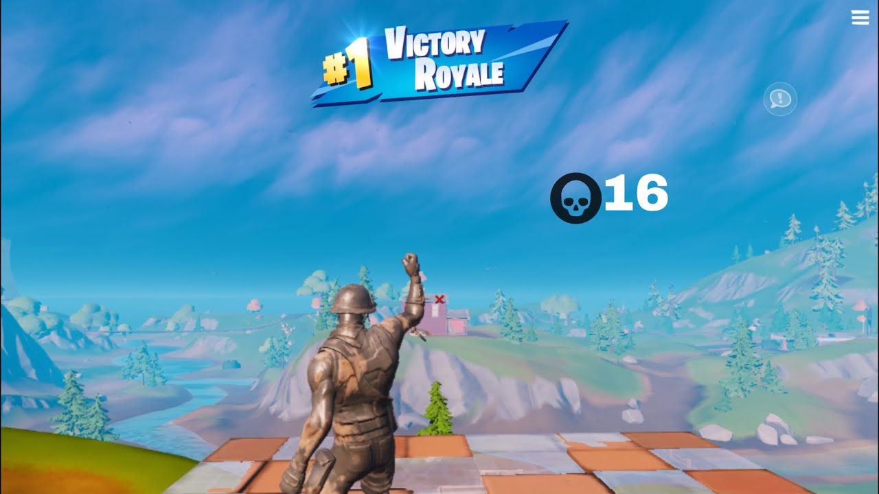 16 kill solo win(Fortnite mobile with controller🎮/1080p 120 fps/ iPad ...