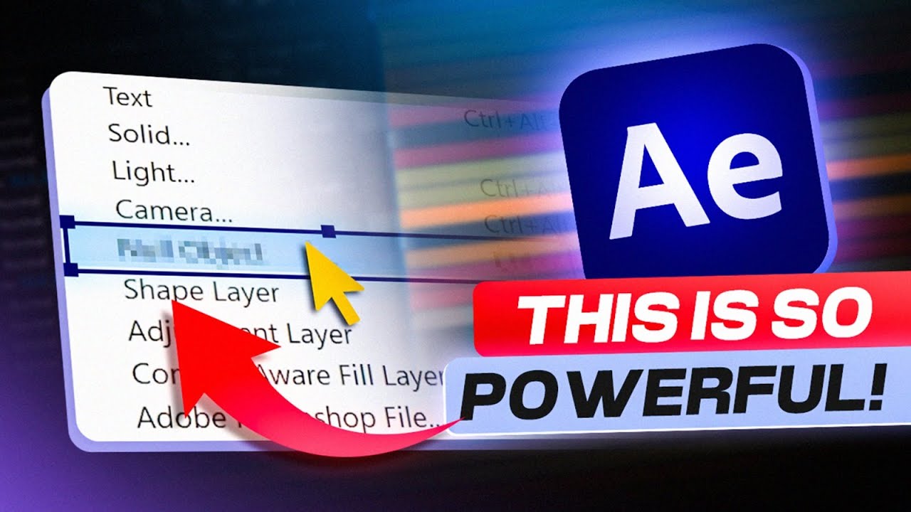 5 Ways To Use After Effects Most Powerful Feature - YouTube