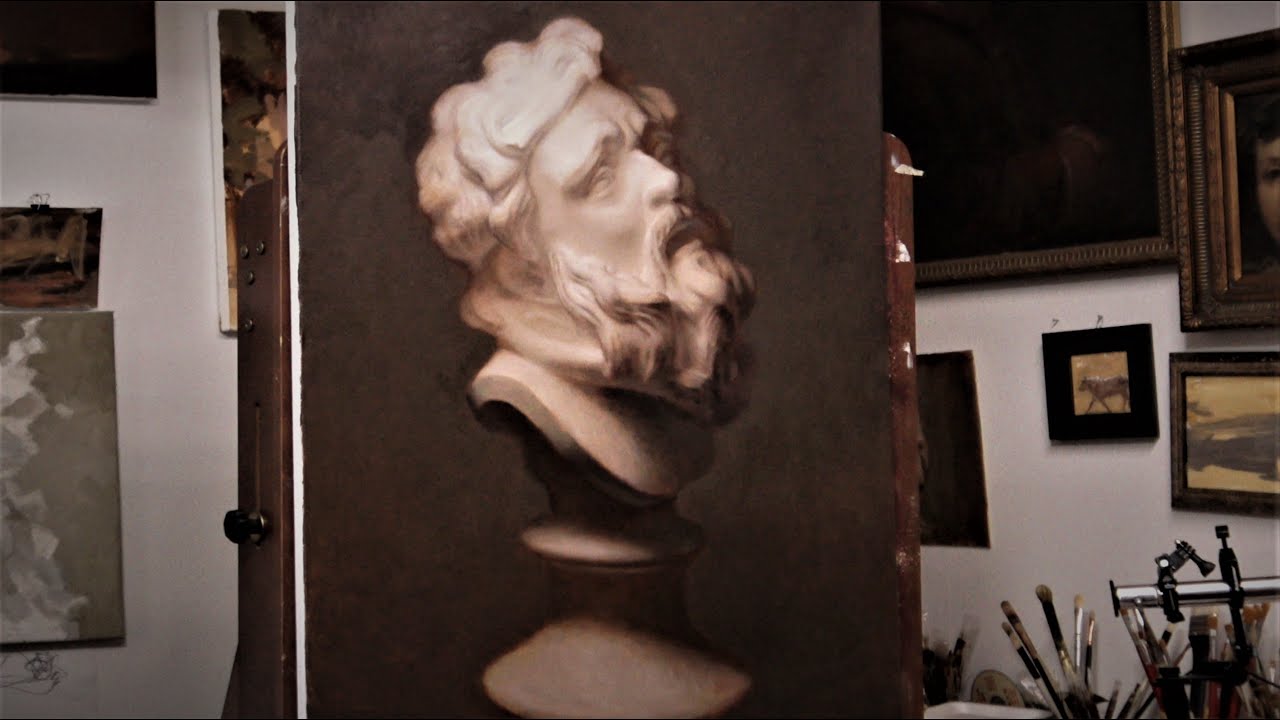 "Lambert-Sigisbert Adam" plaster sketch part 6 - YouTube