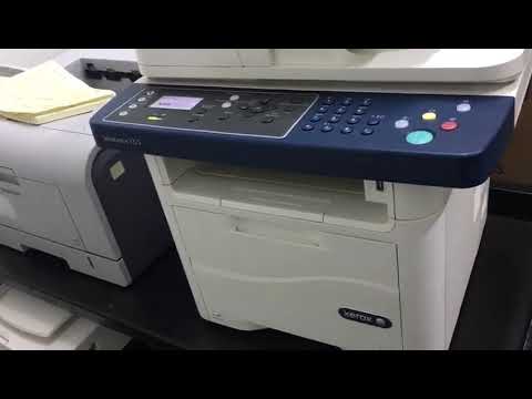 Funcionamiento Xerox WorkCentre 3325 Genesis Copiers - YouTube