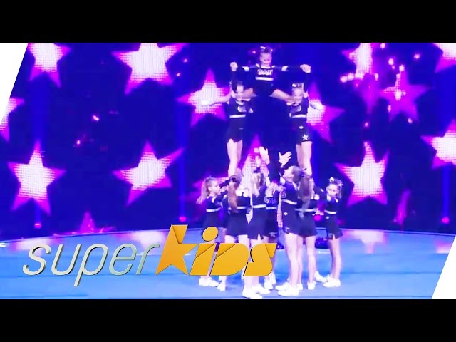 Cheer Snáthaid Hyperextended Ledyard Cheerleading 2025 ECC