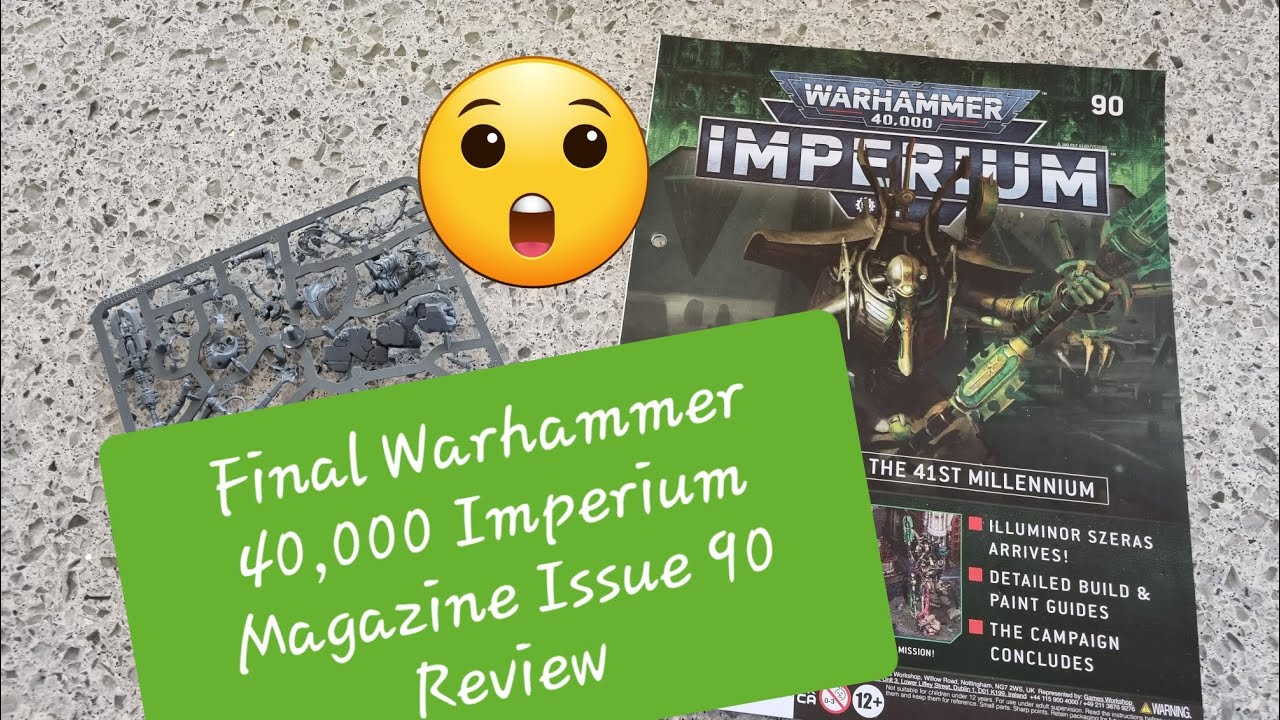 Final Warhammer 40,000 Imperium Magazine Issue 90 Review #necron # ...