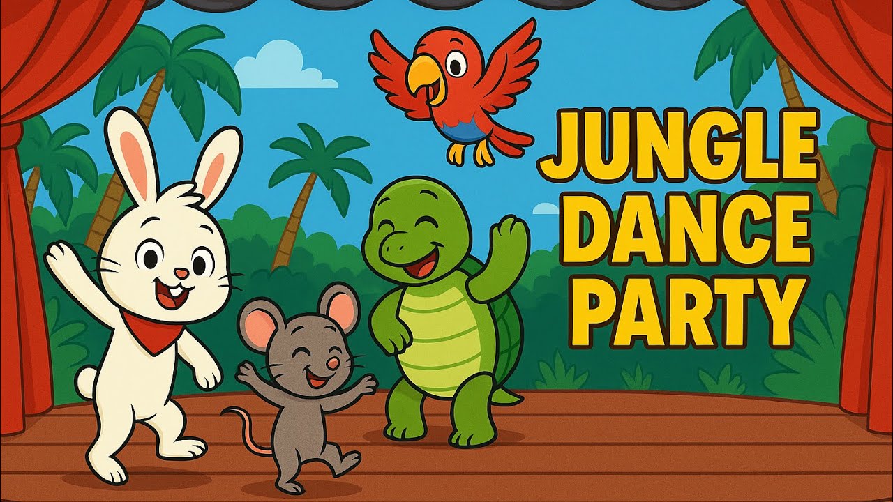 Jungle Dance Party | Fun Cartoon Song for Kids | Bon Bon Buddies” - YouTube
