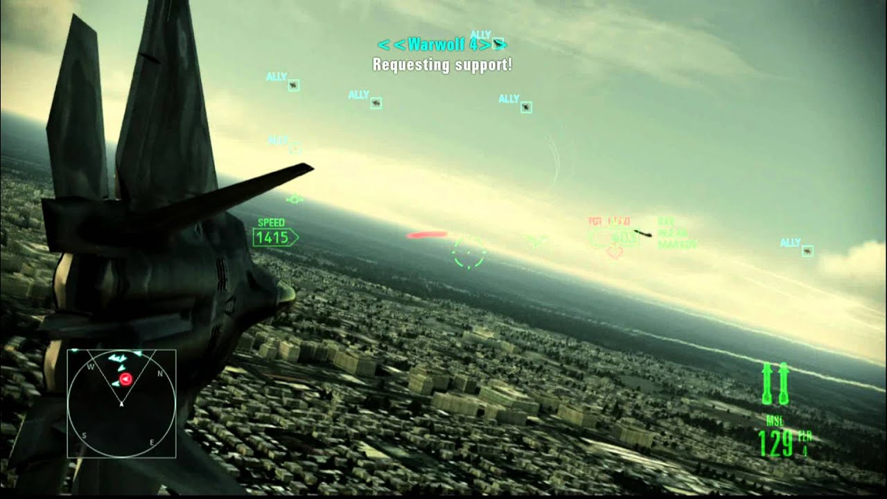 Ace Combat Assault Horizon Mission16 Akula Elite End - YouTube