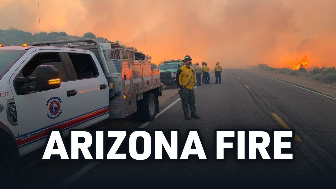 AZ Wildcat Fire Grows to Over 14K Acres; 1 Dead, 71 Injured When Flight ...