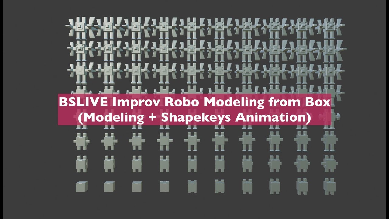 BSLIVE Improvisation Box Robot - YouTube