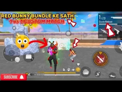 Free Fire Second Time Live Stream 😍 1 vs 1 Custom Match 🤯 Rahim gaming ...