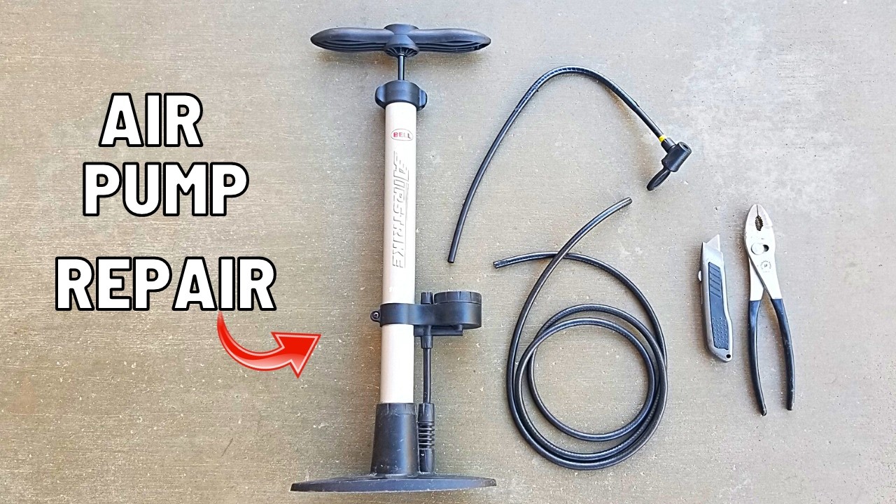 Air Pump Repair. Hose Replacement -Jonny DIY - YouTube