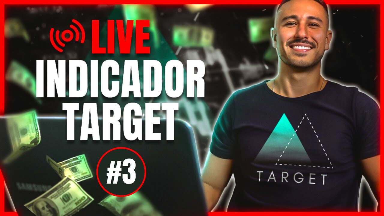 🔴 AO VIVO | OPERANDO COM INDICADOR TARGET #3 - YouTube
