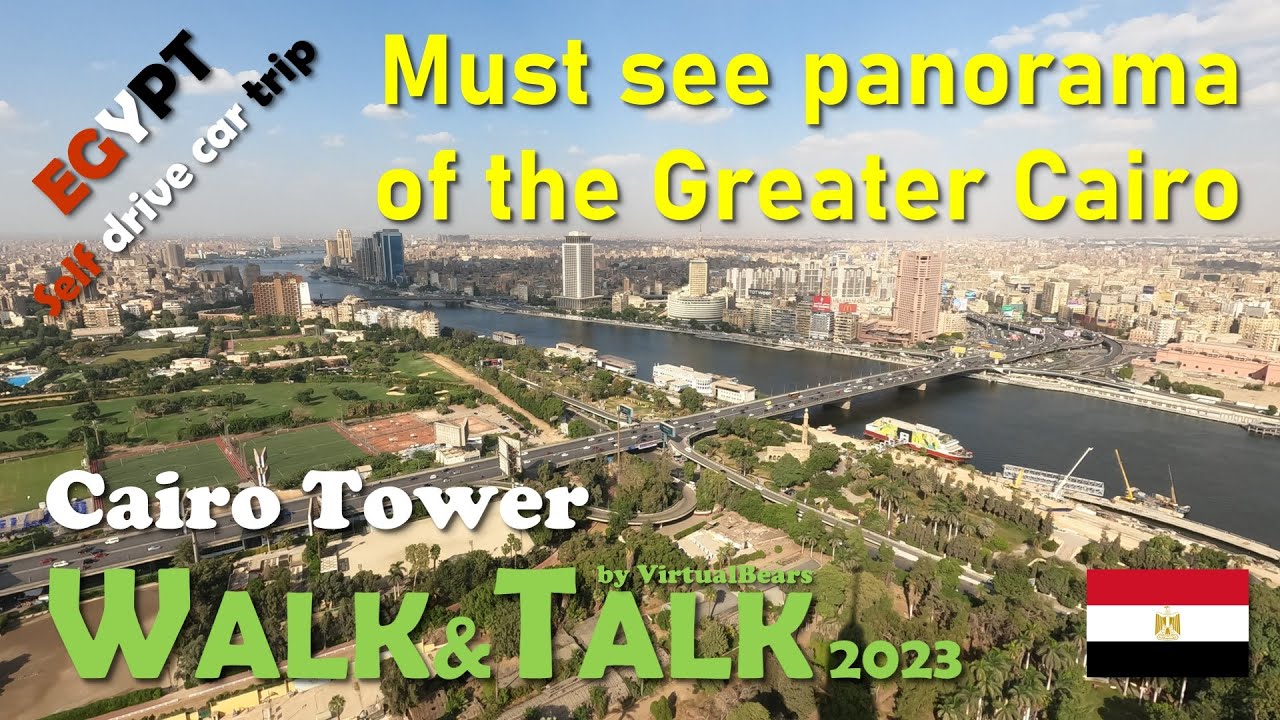 EGYPT #6 Spectacular PANORAMIC VIEW from the CAIRO TOWER - YouTube