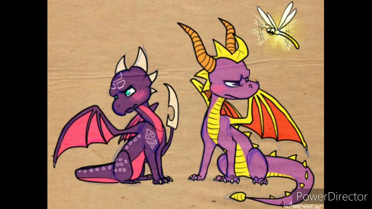 Spyro x cynder PMV i love you like a love song baby (Valentine's day ...