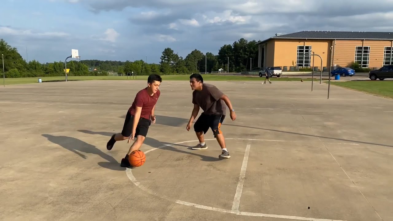 Basketball 1v1 Against Coworker YouTube basketball-1v1-against-coworker-youtube
