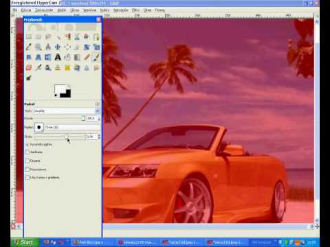 How to change the color of the car with Gimp ||Jak zmienić kolor ...