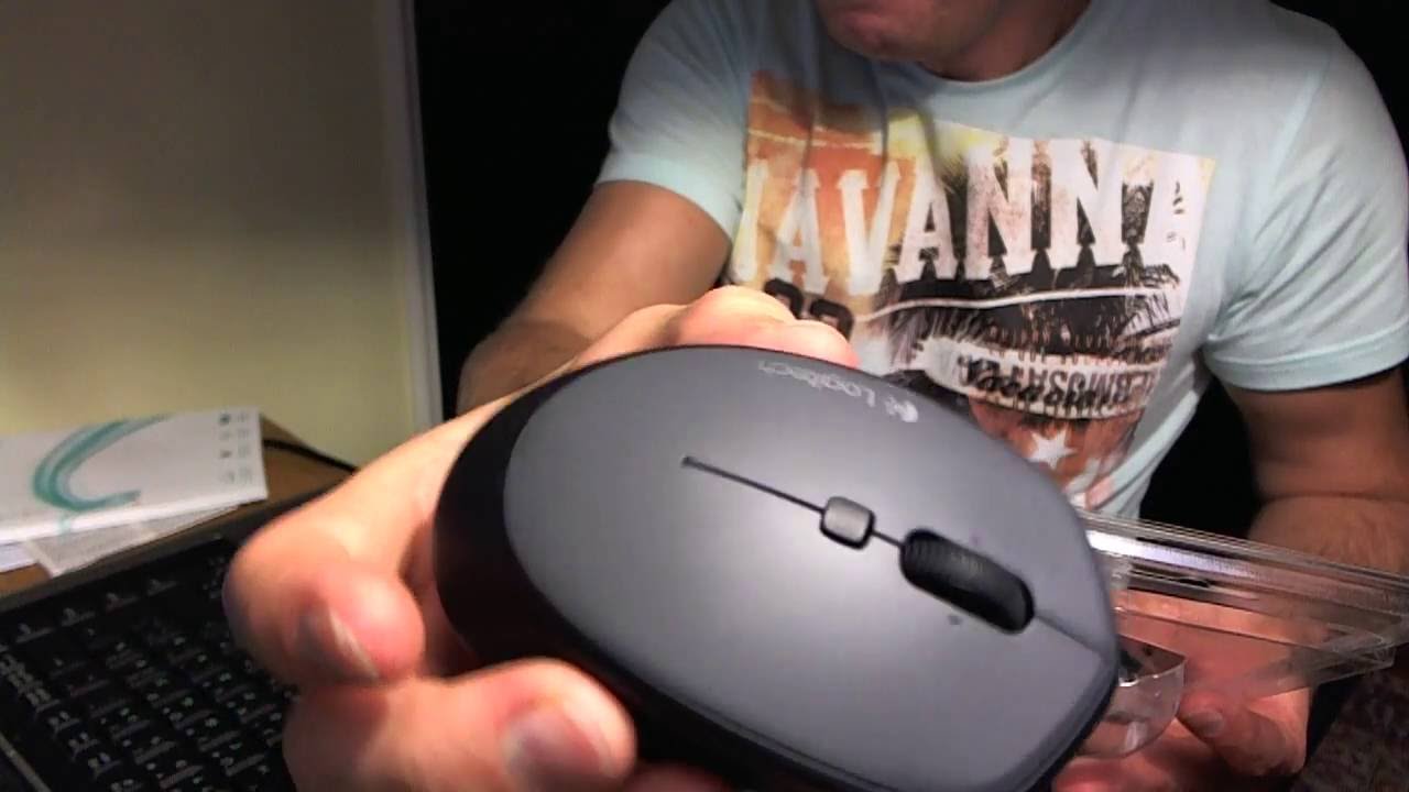 Logitech Wireless Mouse M335 Black - YouTube