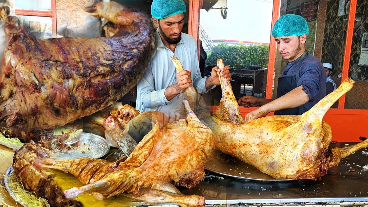 Dum Pukht Recipe | Whole Lamb Roast With Kabuli Pulao | Khadi Kabab ...