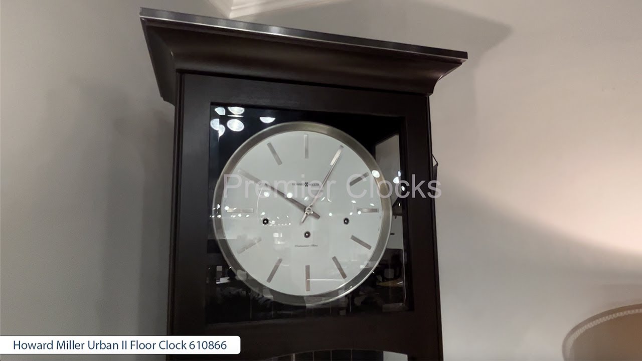 Howard Miller Urban II Modern Grandfather Clock 610866 at Premier ...