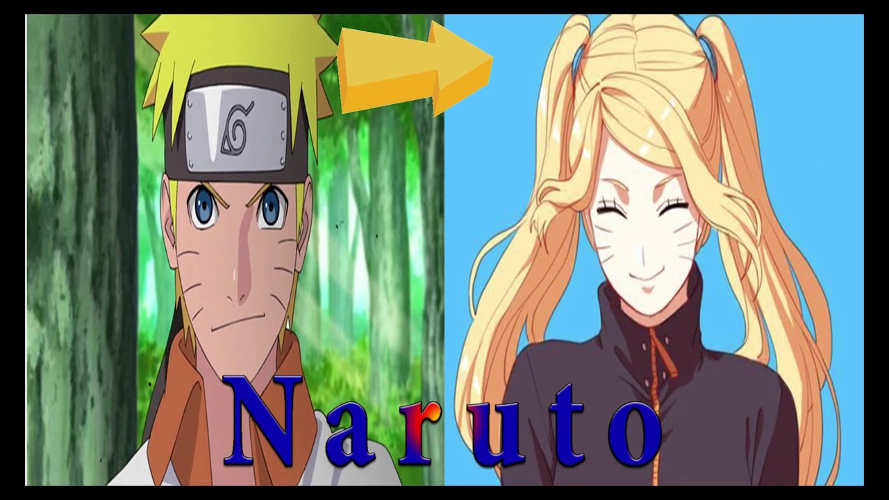 Naruto Characters Gender Swap, Gender Swap Anime - YouTube