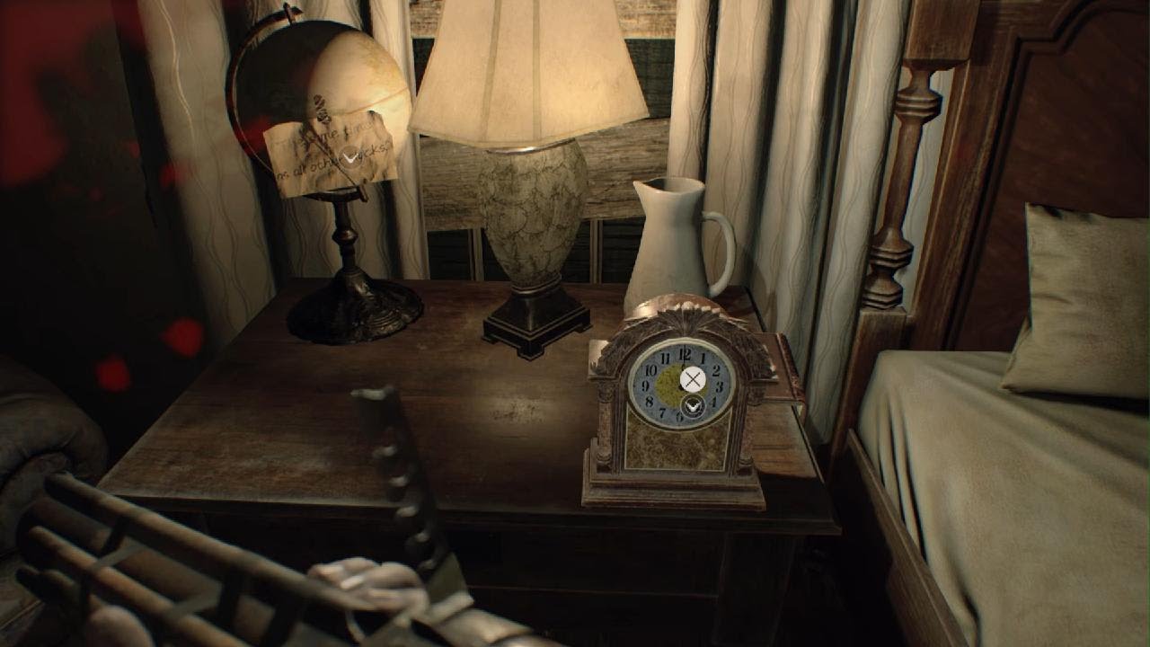RESIDENT EVIL 7 biohazard Ps5 gameplay Clock Puzzle - YouTube
