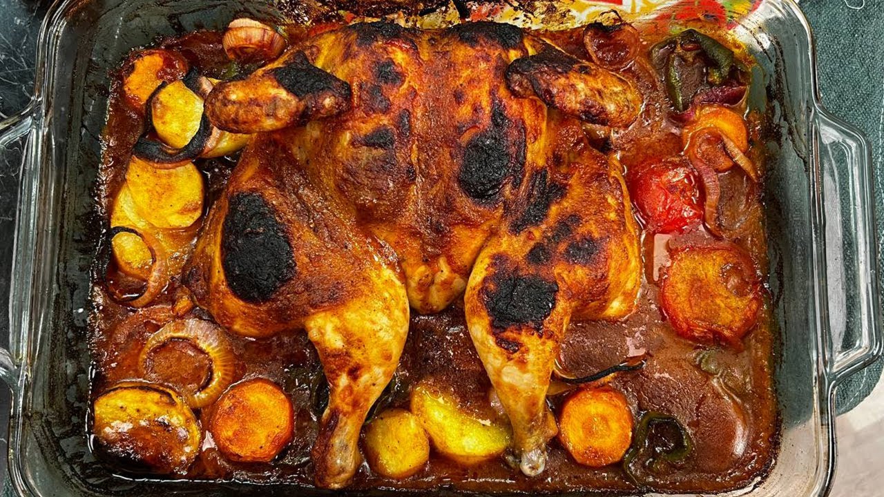 طريقة عمل دجاج بتتبيلة الجزر | سنة أولى طبخ مع الشيف سارة عبد السلام ...