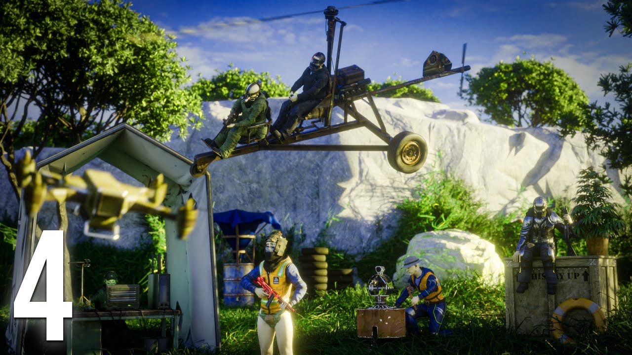 How We BUILT a VILLAGE Amongst RIVAL GROUPS - Rust - YouTube