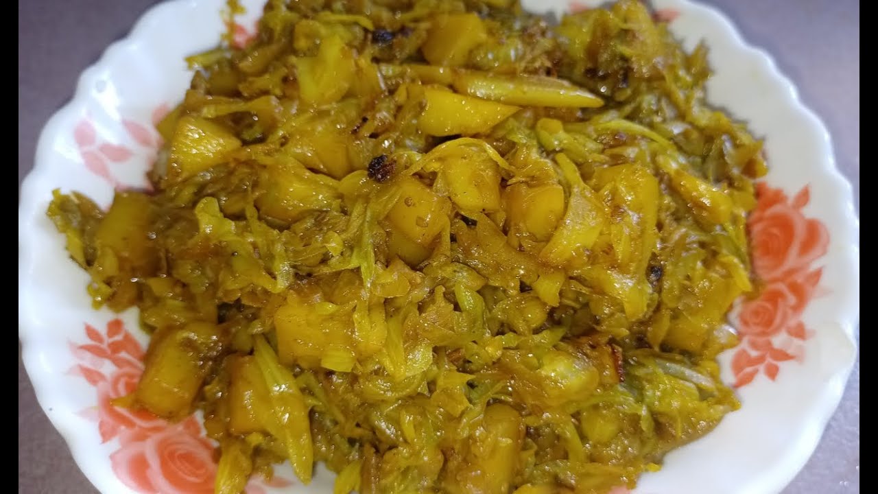 cabbage recipe/ badhakopi bhaji recipe/বাঁধাকপি ভাজি রেসিপি - YouTube