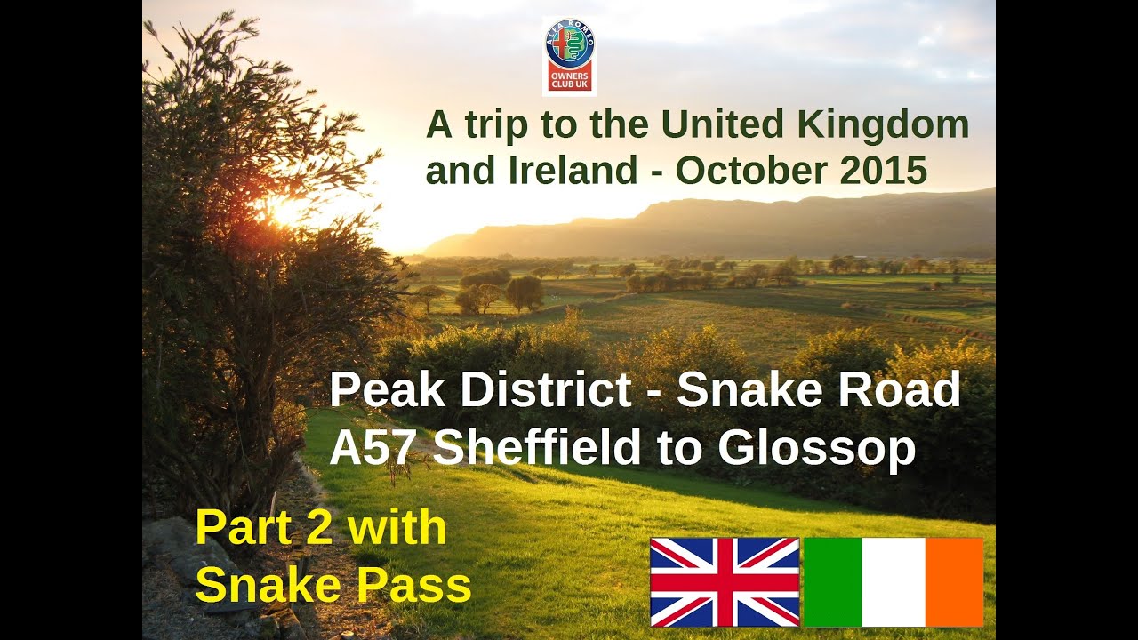 Snake Pass heading for Glossop - YouTube
