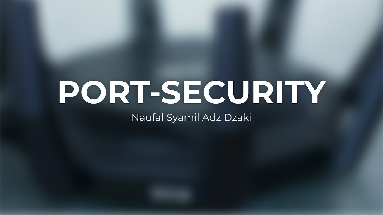 Port Security | Cisco Tutorial - YouTube