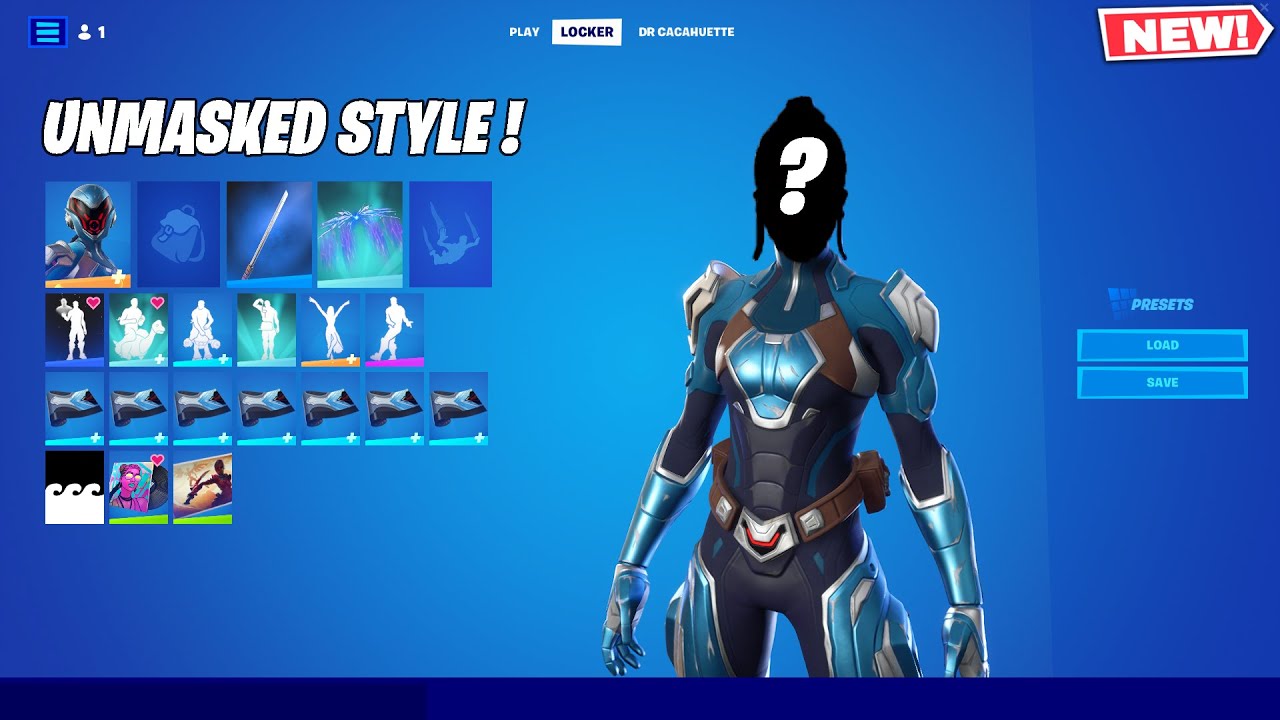 Fortnite NEW UNMASKED PARADIGM Skin Full Showcase - Who is it really ...