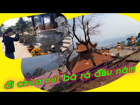 Mùng 9 tết đi chùa núi bà rá tỉnh bình phước/Going to Ba Ra Mountain ...